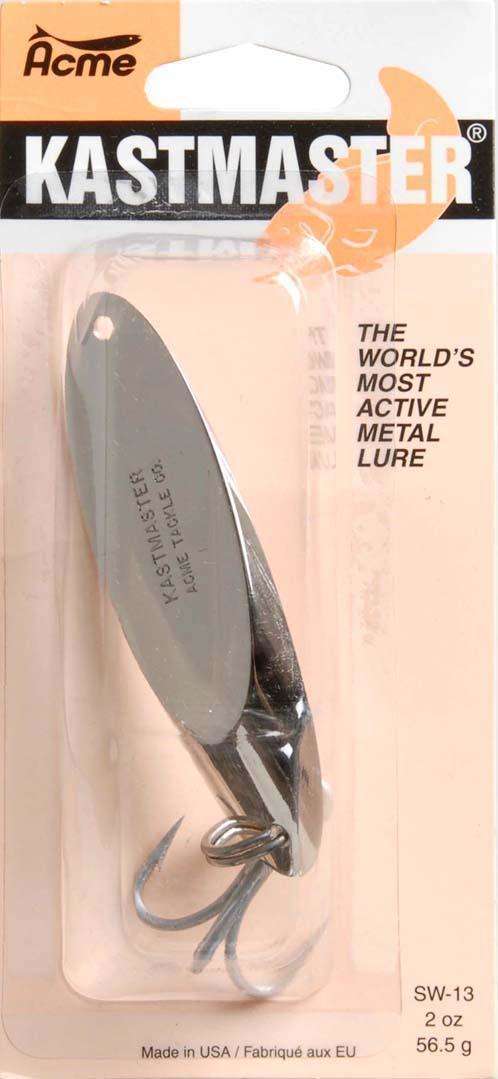ACME Chrome Kastmaster Lures 2 Ounce - World's Most Effective, Stripers ...