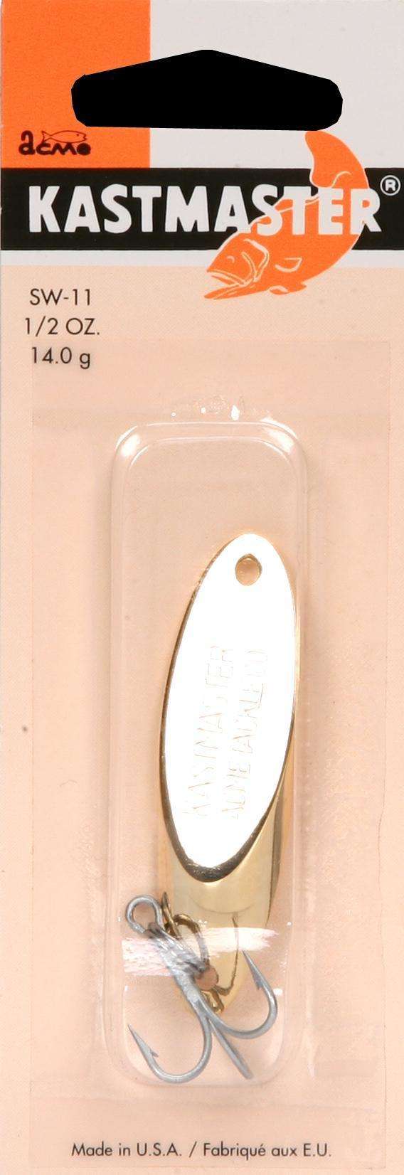 ACME Gold Kastmaster Hook 1/2 Ounce - Ideal For Trout, Pickerel, etc at ...