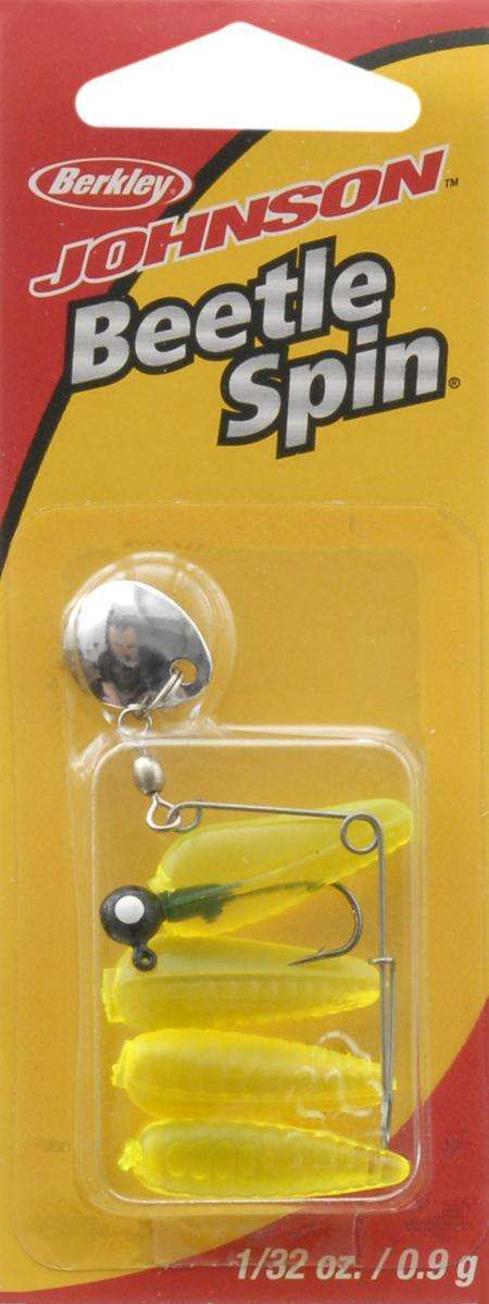 Berkley Johnson Chartreuse Beetle Spin 1/32 Ounce - America's Favorite ...