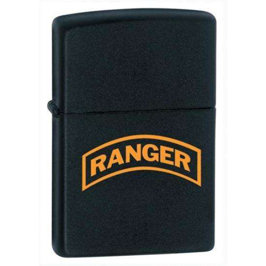 Black Matte Ranger Zippo Lighter - USA Made/Refillable/Windproof/Gift ...