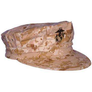 Extra Large Digital Desert Camouflage W/ USMC Emblem8 Pointed Fatigue ...