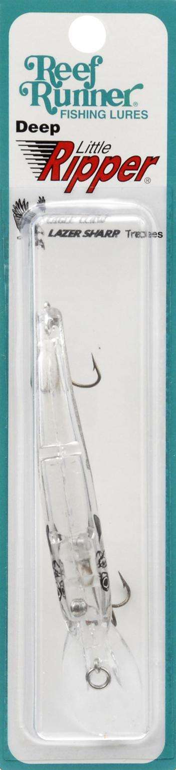 Reef Runner Gray Ghost Deep Little Ripper Fishing Hook .25 Ounce ...