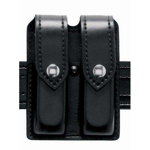 Safariland Hi-Gloss Finish Hidden Snaps 77-Double Handgun Magazine ...