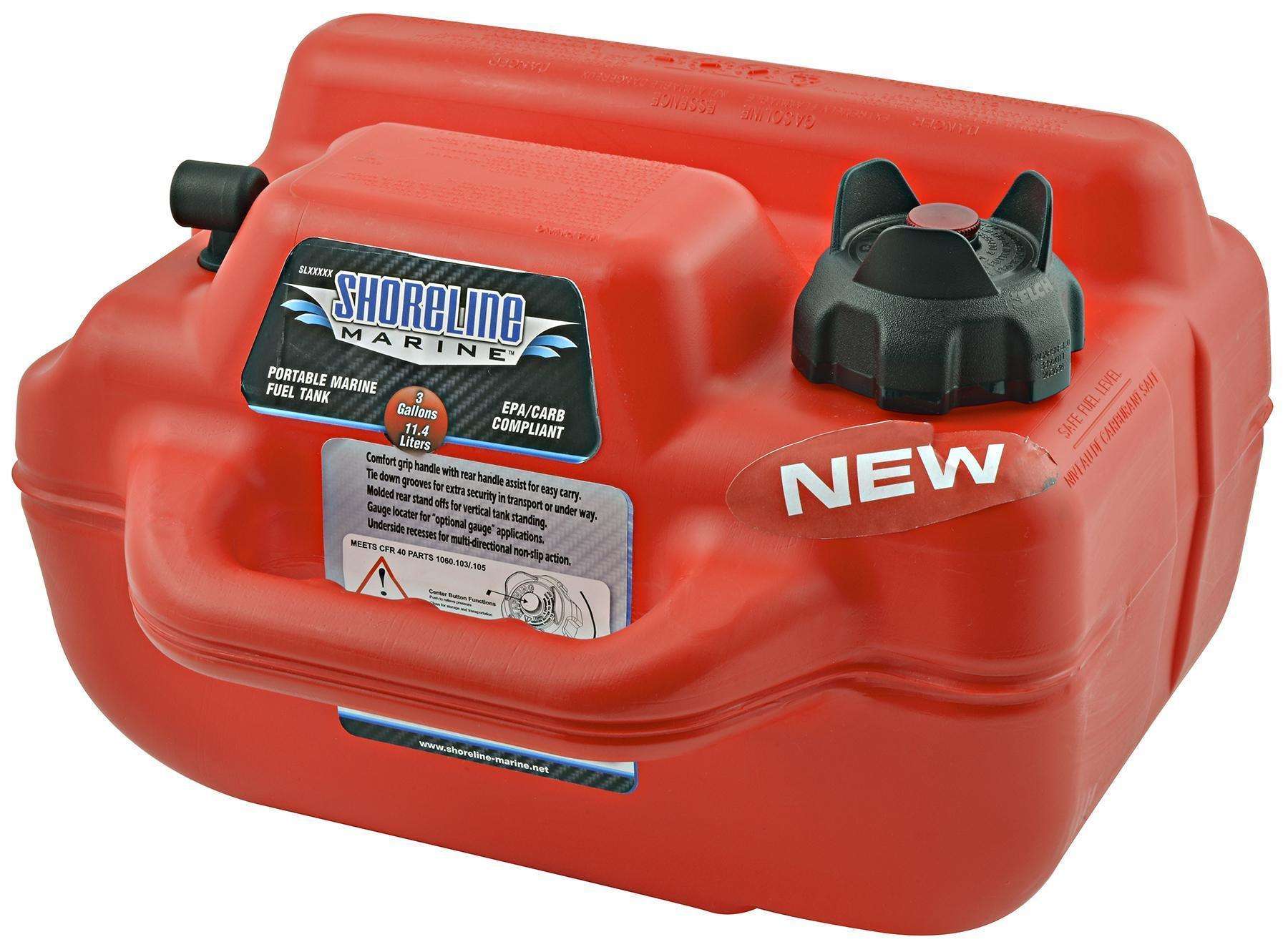 Shoreline Marine Fuel Tank - Designed w/UV-Stabilized Resin, with Stout ...