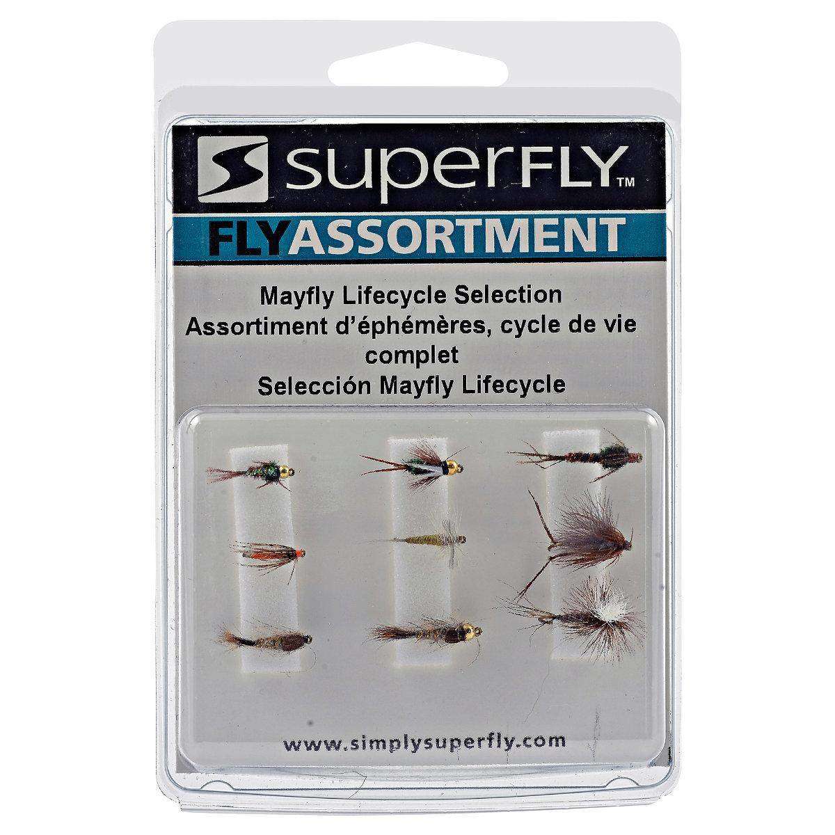 Superfly Mayfly Lifecycle Assortment - Covers All 3 Life Stages Of ...