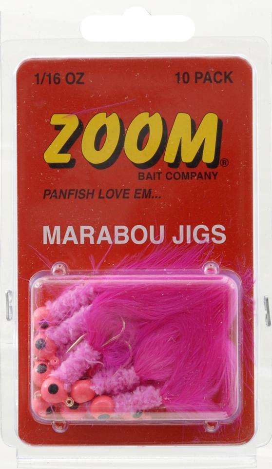 Zoom Marabou Jig 1/16 Pink - Marabou Jig 1/16 Pink at Outdoor Shopping