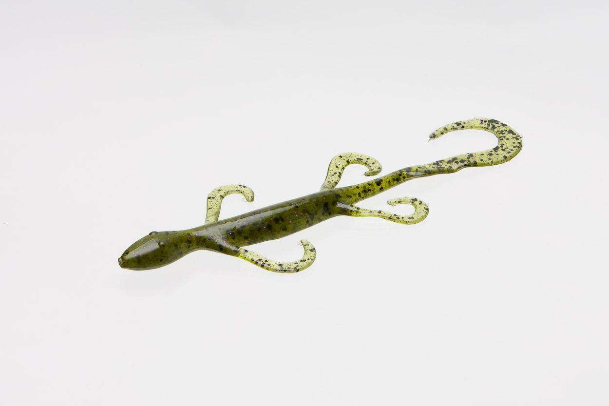 Zoom Watermelon Purple Glitter Super Salt Lizard 9 Pack Fishing Bait at ...