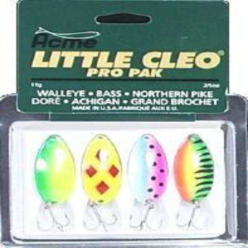 ACME Little Cleo Hook/Lure Pro Pack - Ideal For Walleye, Bass, Northern ...