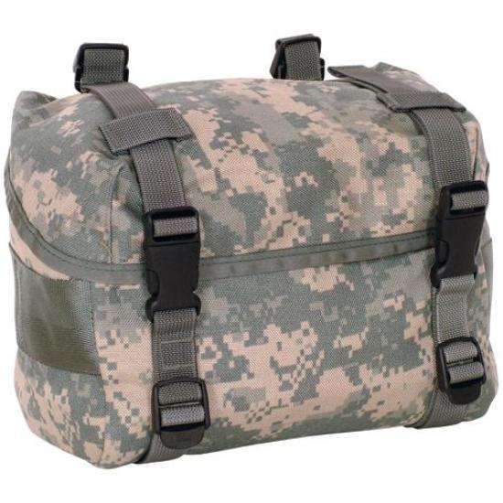 ACU DIGITAL CAMOUFLAGE TRANSPORT BUTT PACK - MOLLE Compatible, 10 x 8 x ...