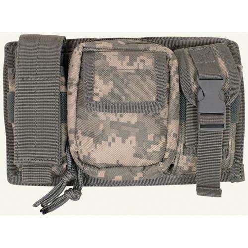ACU Digital Camouflage TRIPLE PANEL POUCH - MOLLE, Holds Mags/Speed ...