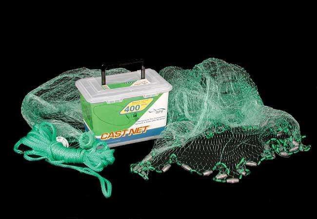 Ahi USA 600 Pro Series 6 Panel Cast Net 8' - Reusable Hard Lastic ...