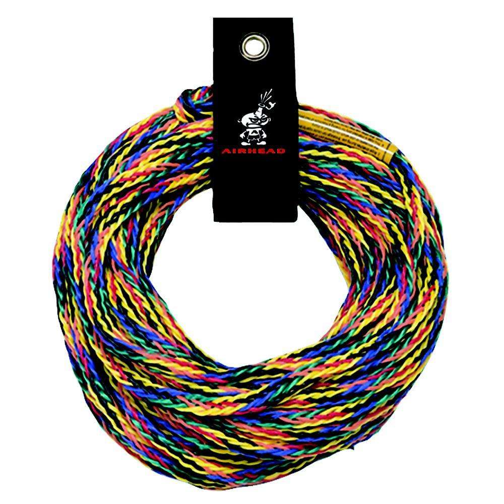 AIRHEAD 2 Rider Tube Tow Rope - Rope Keeper Is Included For Tangle Free ...