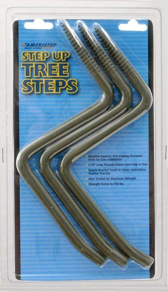 Ameristep Step Up Tree Steps 3 Pack - Heat Treated For Maximum Strength ...