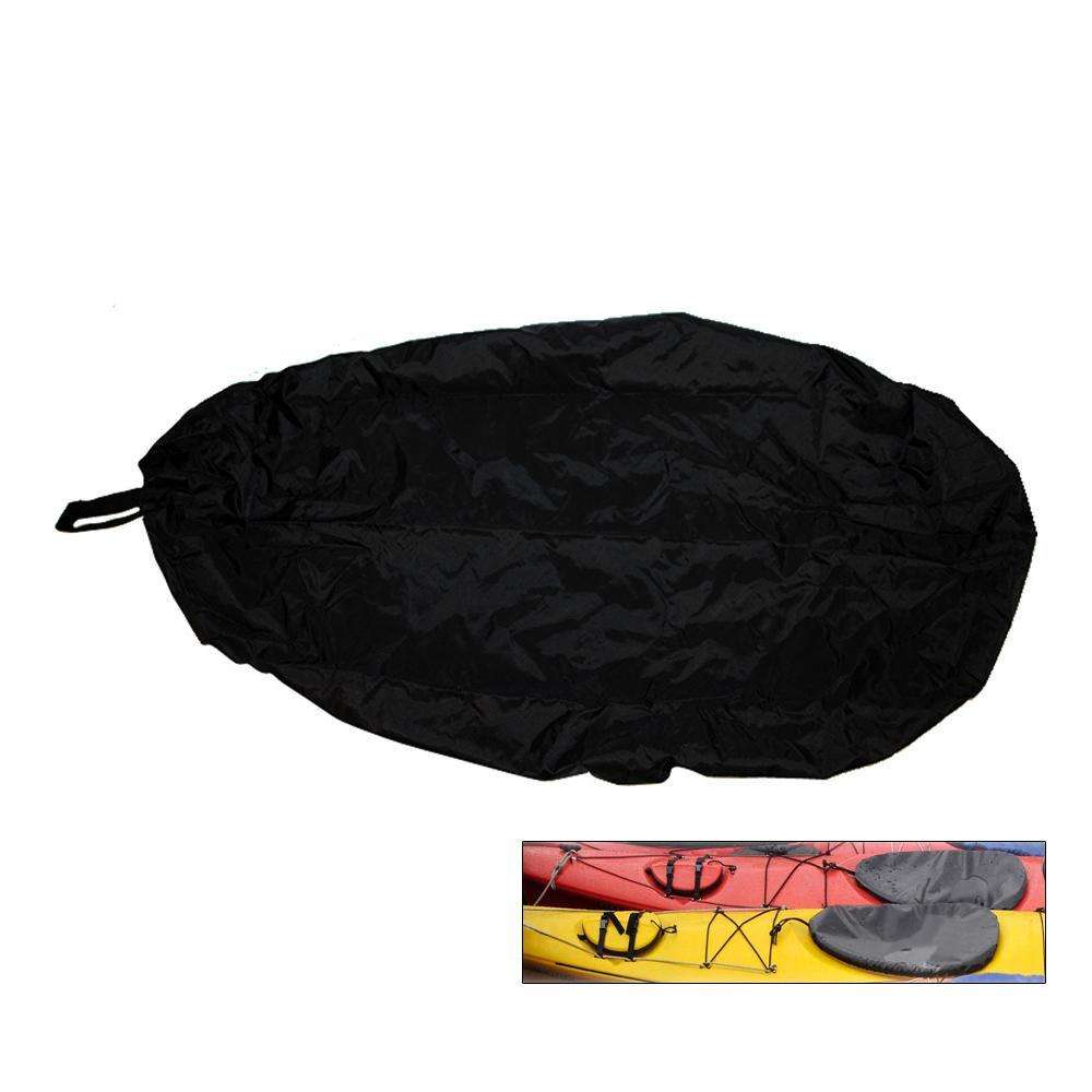 Attwood Black Universal Fit Kayak Cockpit Cover - Universal Fit/Keeps ...
