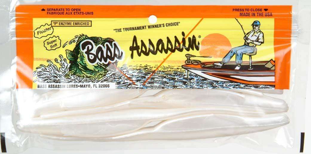 Bass Assassin Lures Alewife Shad 4 Pack 7'' - USA Made/Tournament ...