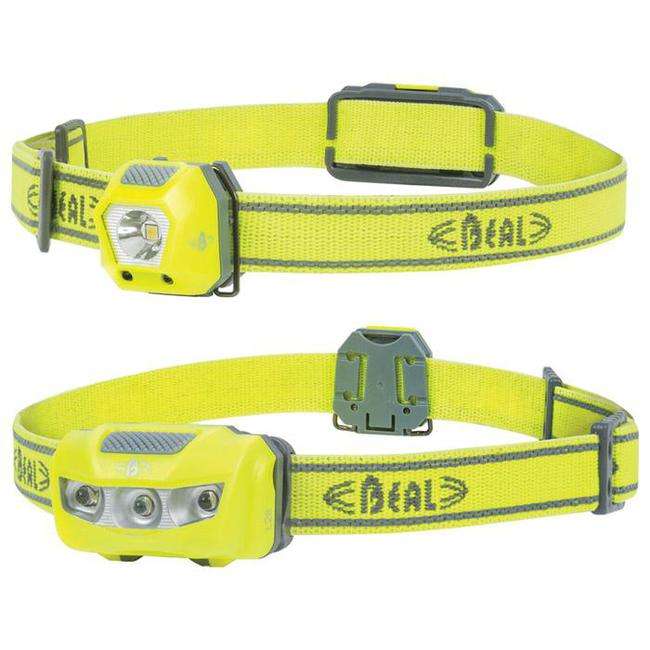 Beal Yellow Be Visi Headlamp - 360-Degree Reflective Band, Two Light ...