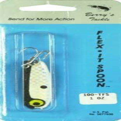 Berry's Bait Tackle Fin Shad Fishing Spoon 1 Ounce - Highly Reflective ...