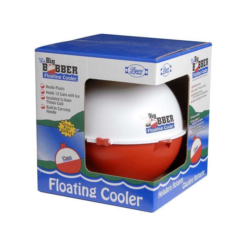 Big Bobber Floating Cooler - Holds 12 Cans w/Ice, Insulated To Keep ...