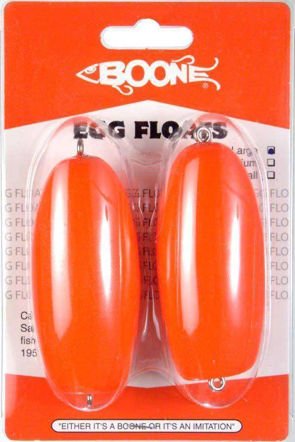 Boone Bait Red Egg Bobbers Large 2 Per Pack - Balsa Wood With Hard Wood ...