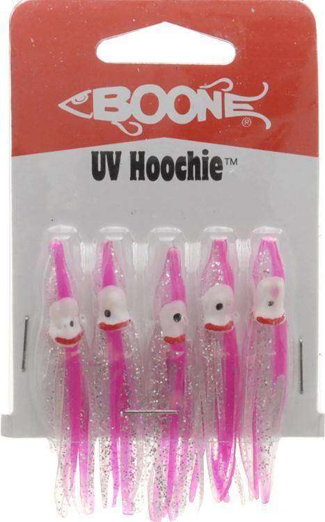 Boone Bait Uv Hoochie Skirt Lures 5 Per Pack, Chartreuse Haze - High ...
