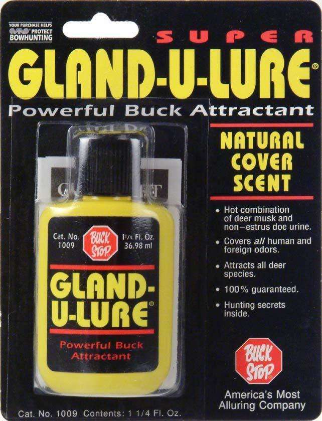Buck Stop Lure Glad U Lure Buck Scent - Guaranteed Atracts All Deer ...