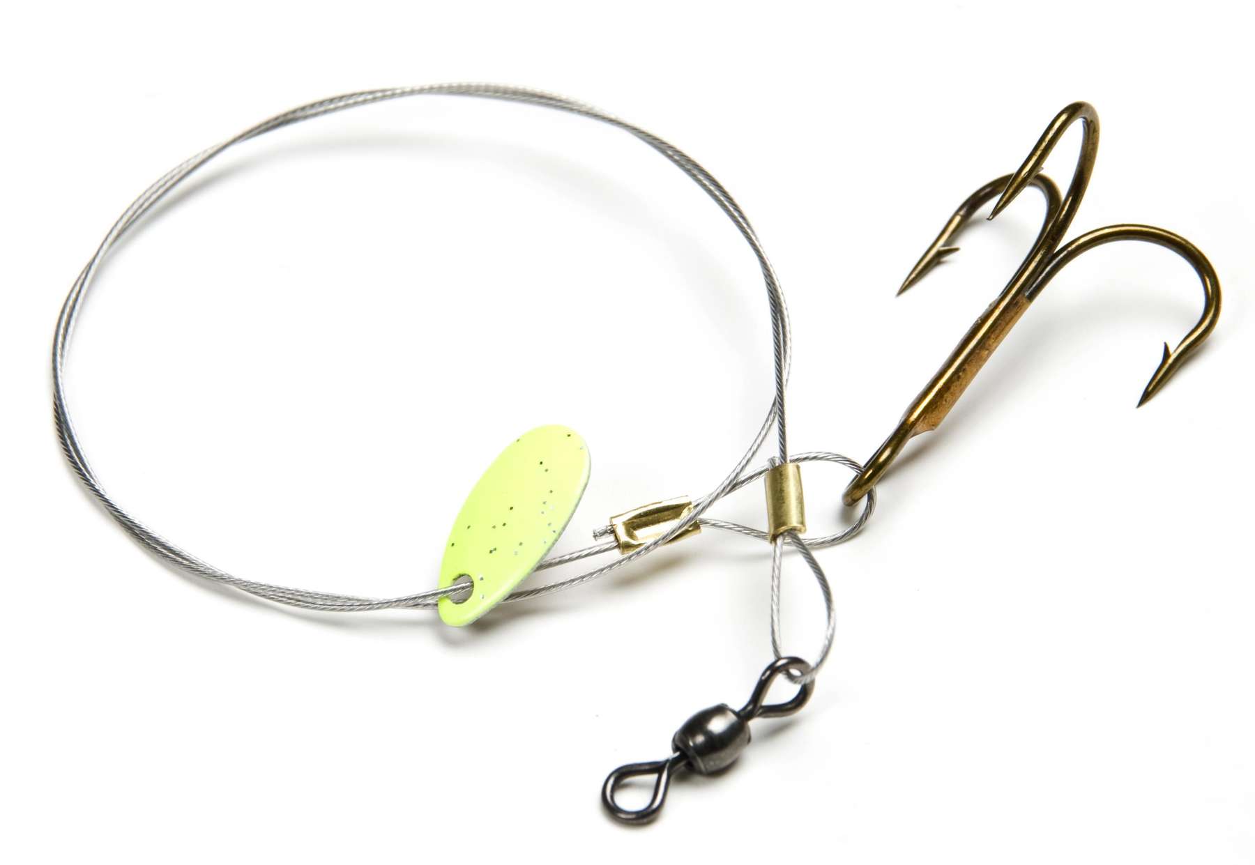 Celsius Pike Tip Up Rig Size 4 - Rigged w/Super Sharp Matzuo Hooks/High ...