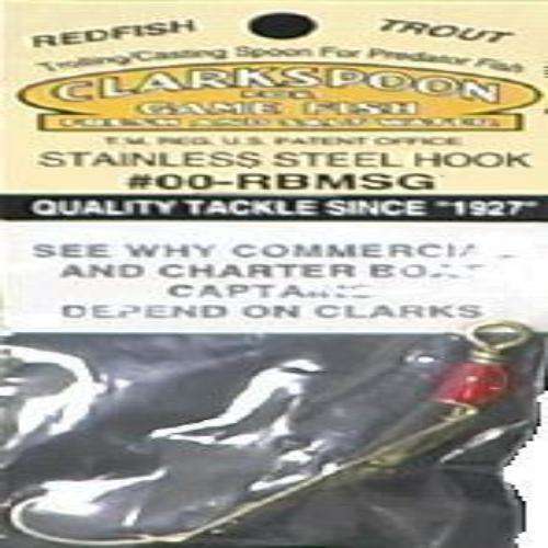 Clark Spoon Gold Plated Red Bead Spoon - Size 0, Stainless Steel Hooks ...