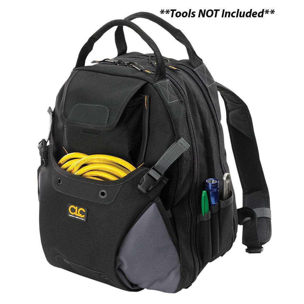 CLC 1134 48 Pocket Deluxe Tool Backpack - 2 Large Back Pads For Extra ...