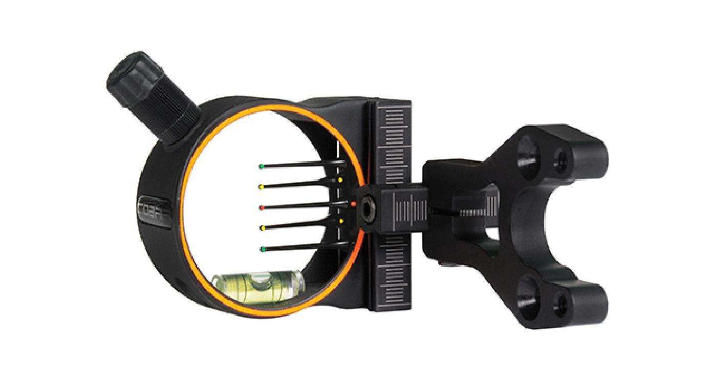 Cobra Archery Venom 5-Pin Lited Sight - Compact All Metal Sight Body ...