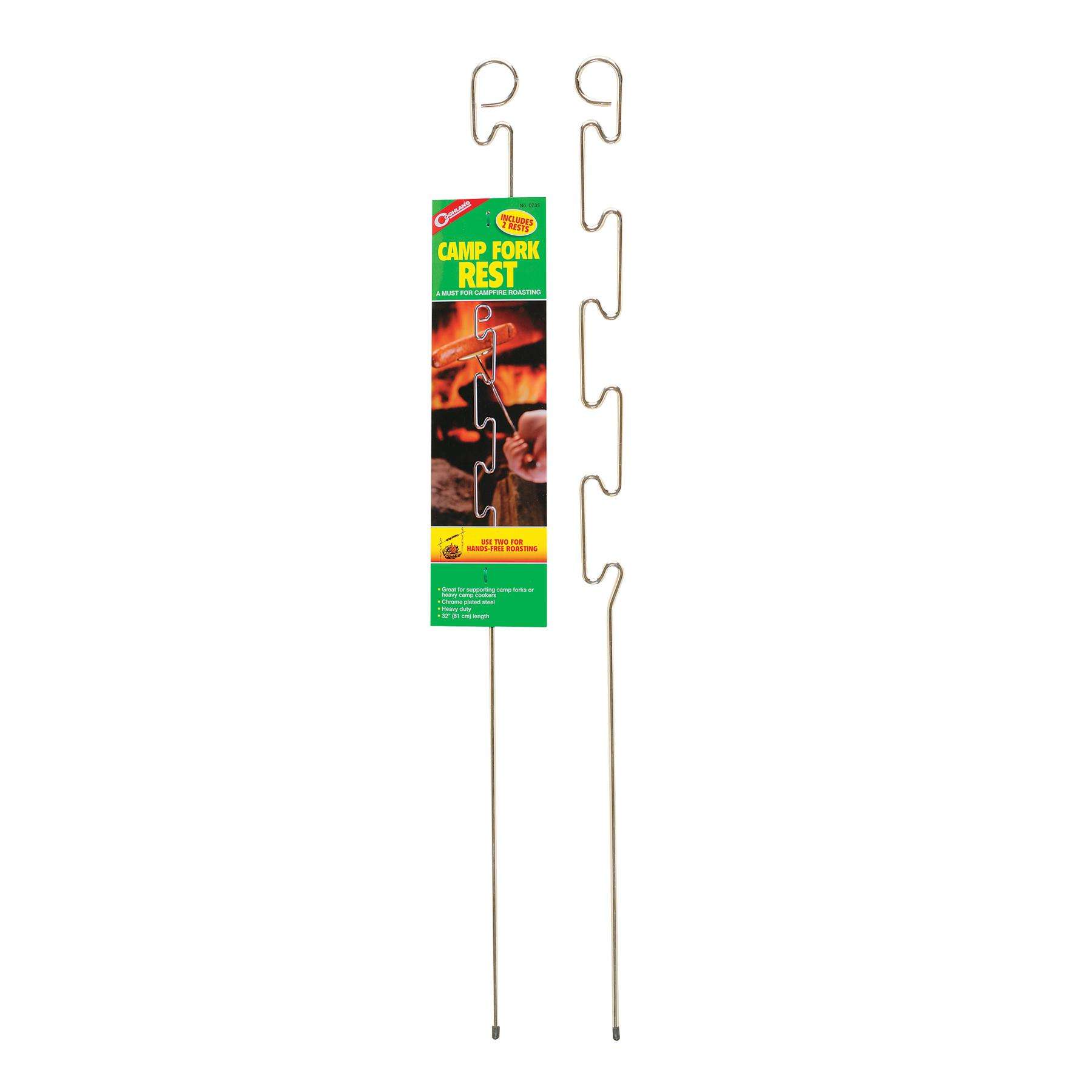 Coghlan's Camp Fork Rest 2 Pack - Six Height Adjustments To Hold Your ...