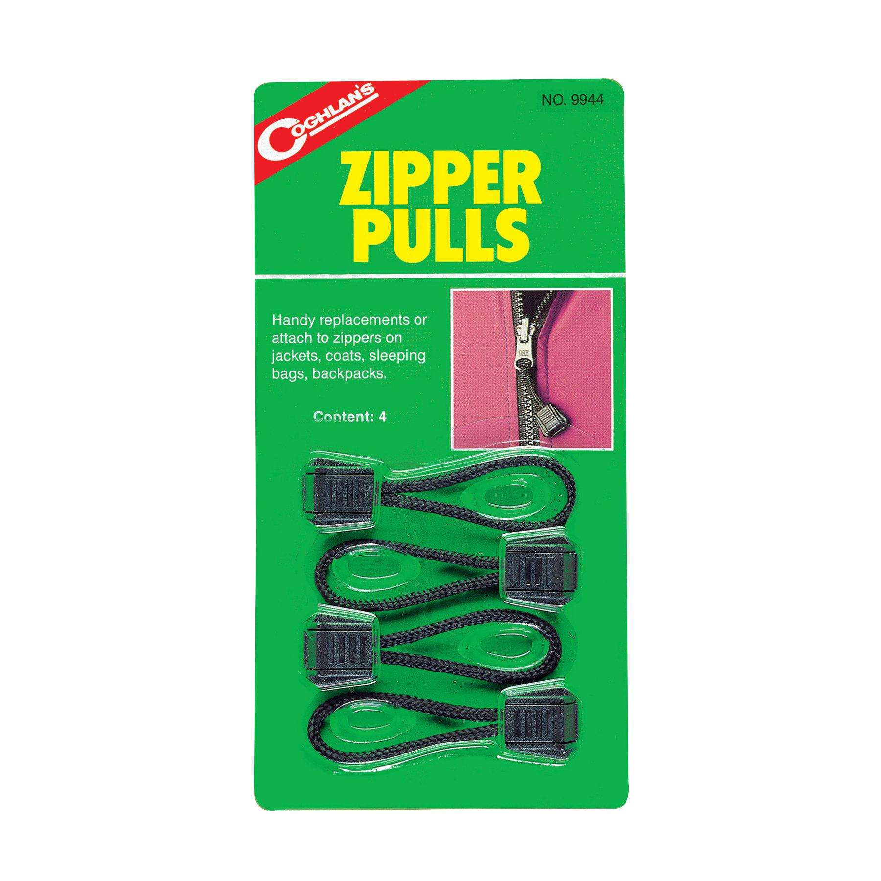 Coghlan's Zipper Puller 4 Pack/PK - Attach To Zippers On Jackets, Coats ...