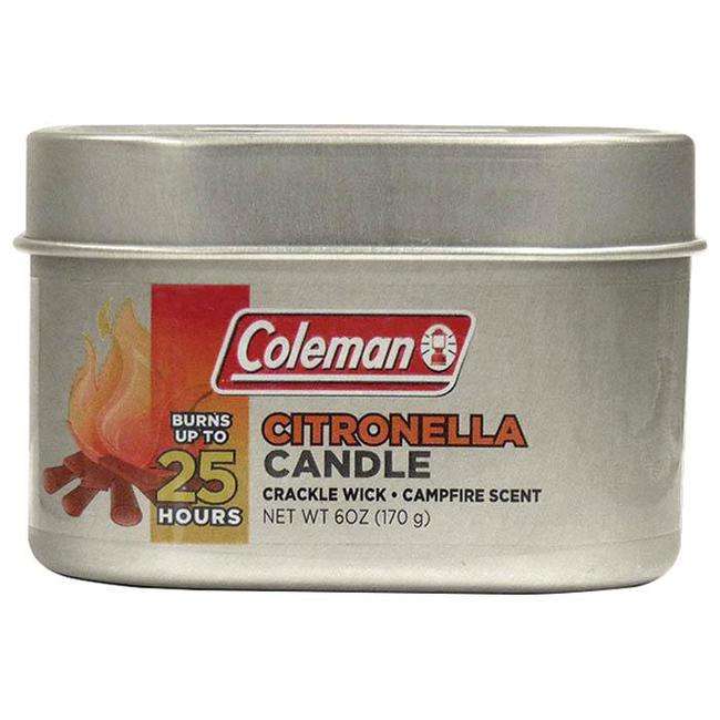 Coleman Citronella Tin Campfire - Most Popular Camping Outdoor Scents ...