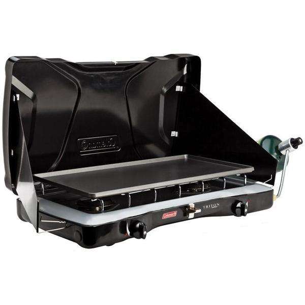 Coleman Stove Perfect Flow 2 Burner - Built In Handle For Increased ...