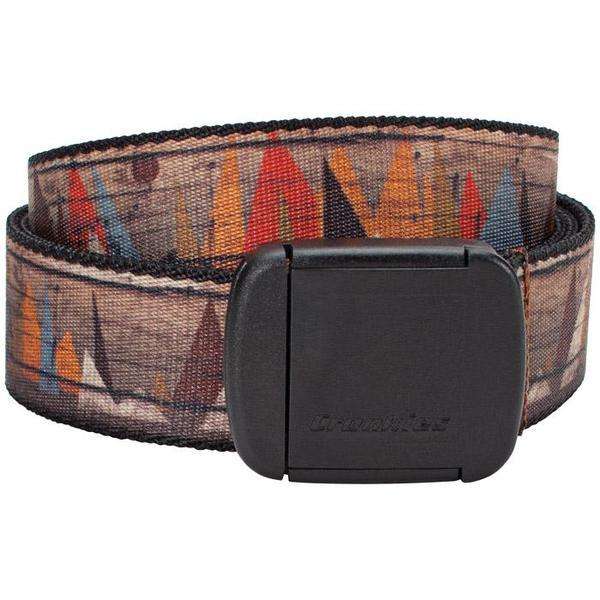 Croakies Travel Belt Alpine Brown - Plastic Utility Buckle Perfect For ...