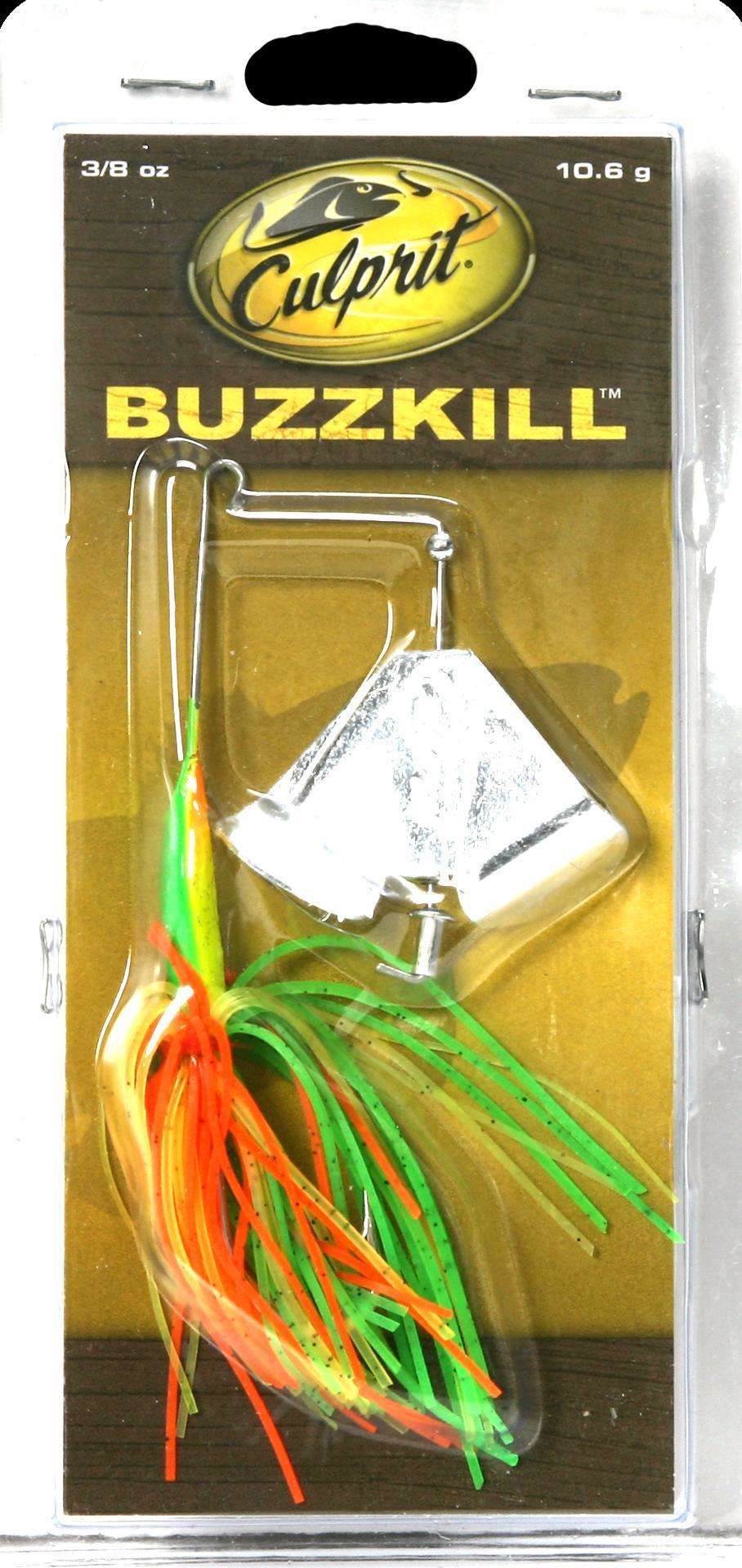 Culprit Firetiger Buzzkill 3/8 Ounce - Super-Flash Buzz Blades, Sharp ...