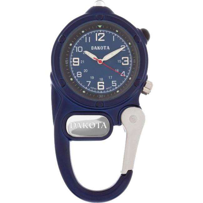 Dakota Blue Mini Clip Watch - Integrated Carabiner Clip. Water ...