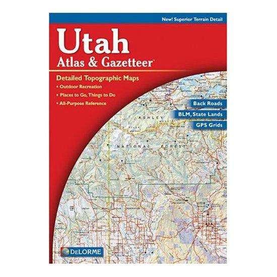 Delome Atlas & Gazetteer Utah- Contains Topographic Maps w/Unbeatable ...