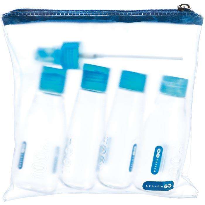 Design Go Cabin Bottles - Leak Proof, Carry Case, Creams, Lotions ...
