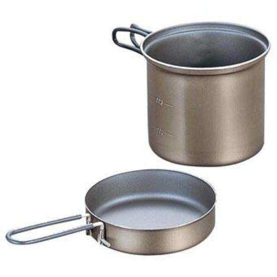 Evernew Titanium Non-Stick Deep Pot .9 Liter Handle - Ultrastrong ...