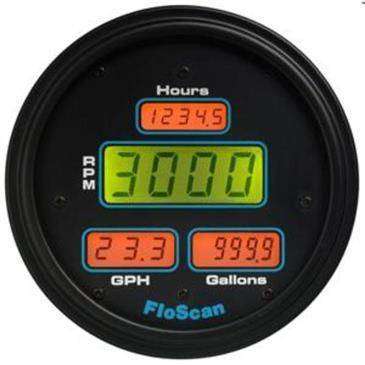 FloScan Twin Engine Multi System I/B, I/O, O/B - 350 HP Max - RPM ...