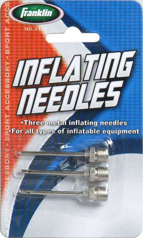 Franklin Sports Metal Inflating Needles - 3 Pack Replacement Needles ...