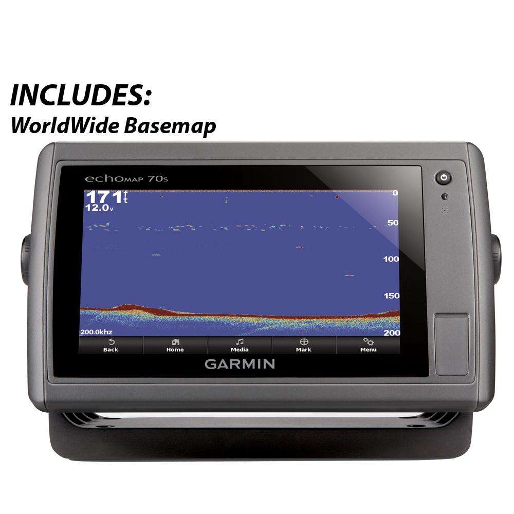 Garmin Echo Map 70s Chartplotter/sounder Combo W/tm Transducer at ...