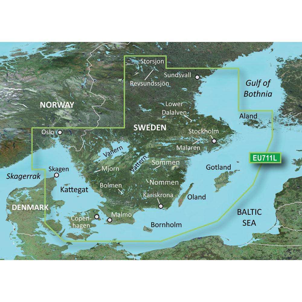 Garmin VEU711L - Sweden South SD Card - Detailed Coverage Of Southern ...