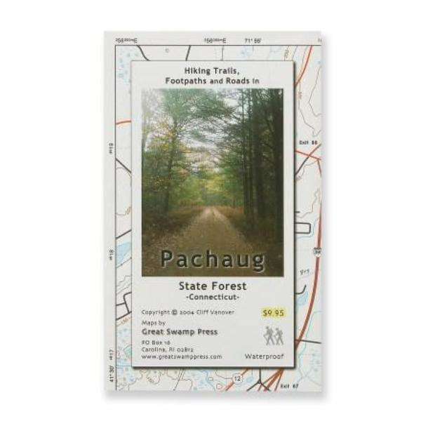 Great Swamp Press Pachaug State Forest Trail Map | OutdoorShopping.com ...