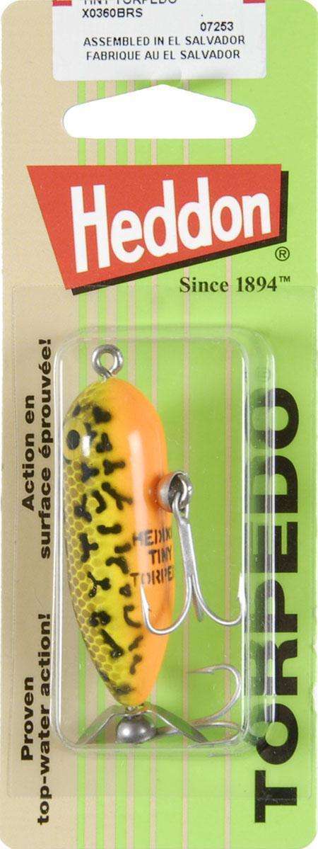 Heddon Perch Tiny Torpedo Fishing Lure - World's Top-Selling Since 1894 ...