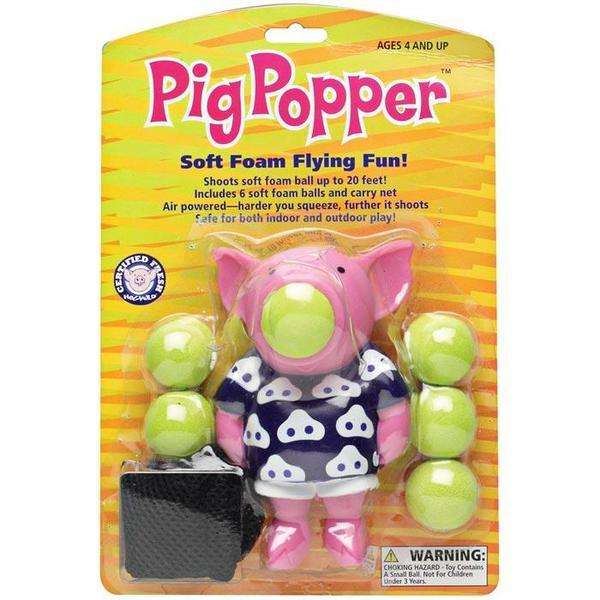 Hog Wild Pig Popper - Soft Foam Flying Fun/Outdoors/Air Powered ...