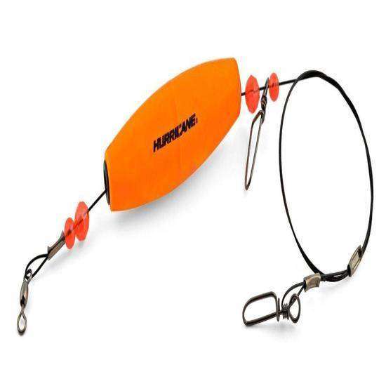 Hurricane Orange Cigar Float Rattling Rig 3" - 60 lb. coated wire lb ...