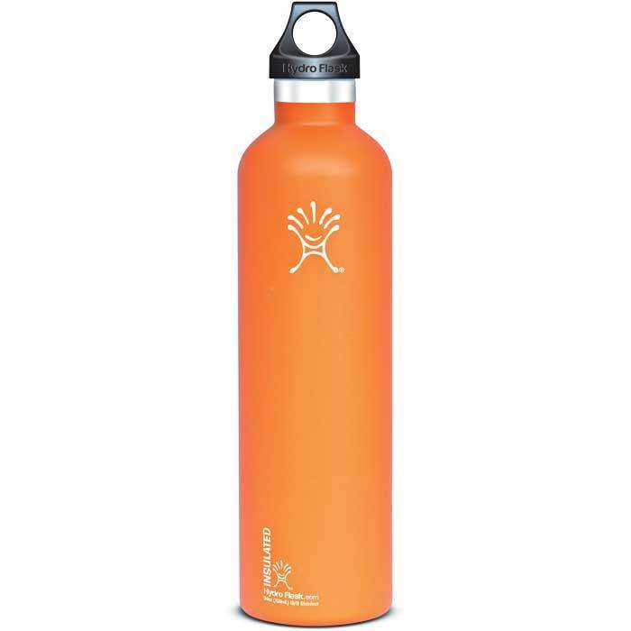Hydro Flask Orange Zest Narrow Mouth Water Bottle 24 Ounce - Bpa Free ...