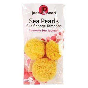 Jade & Pearl Sea Pearl Sponge Tampon 3 Per Pack - Very Absorbent ...