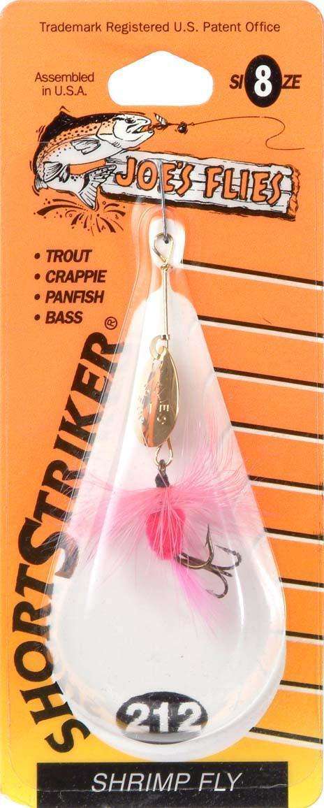 Joe Flies Pink Shrimp Fly Size 8 - Use w/Light Or Ultra-Light Spincast ...